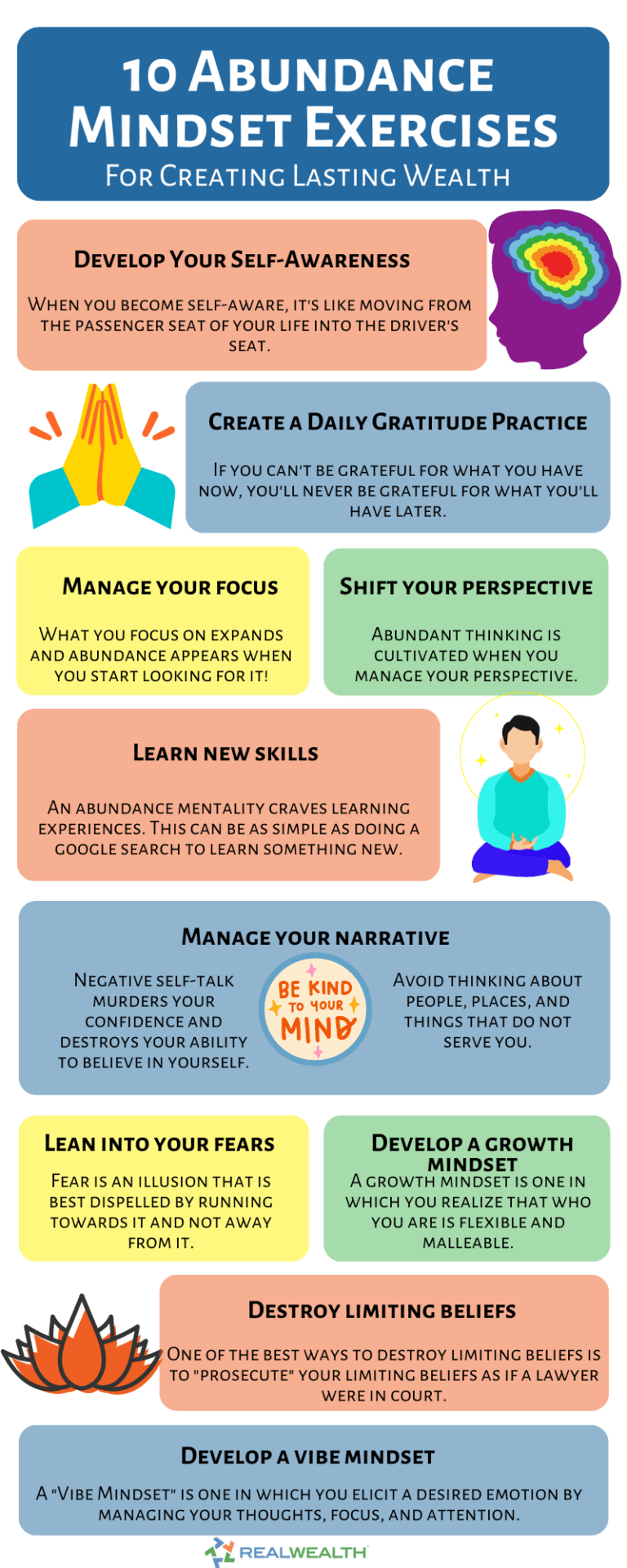 10 Exercises to Create an Abundance Mindset for Lasting Wealth