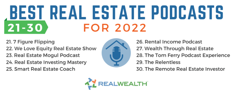 30 of the Best Real Estate Podcasts for 2022
